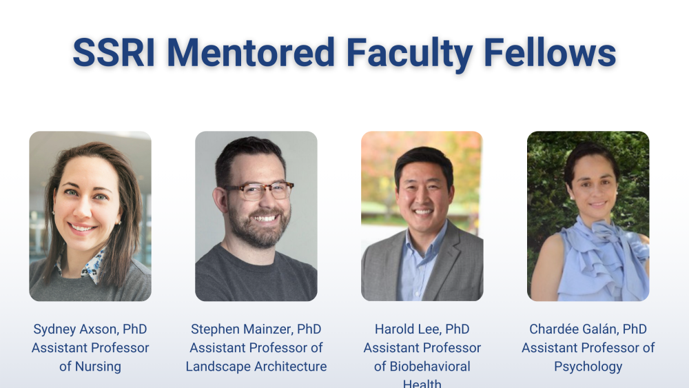 Social Science Research Institute names 2024-25 mentored faculty ...