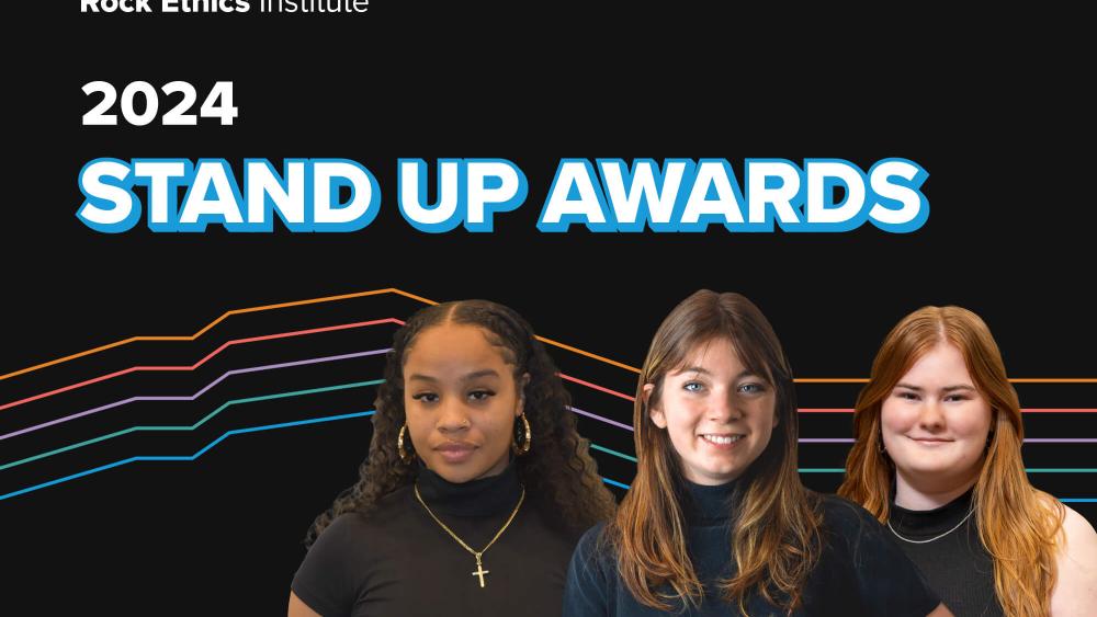 Rock Ethics Institute recognizes three outstanding students as Stand Up ...
