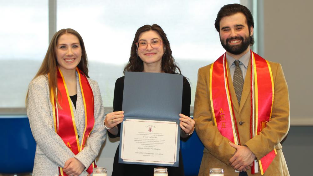 Corporate communication honor society Lambda Pi Eta inducts new members | Penn State University
