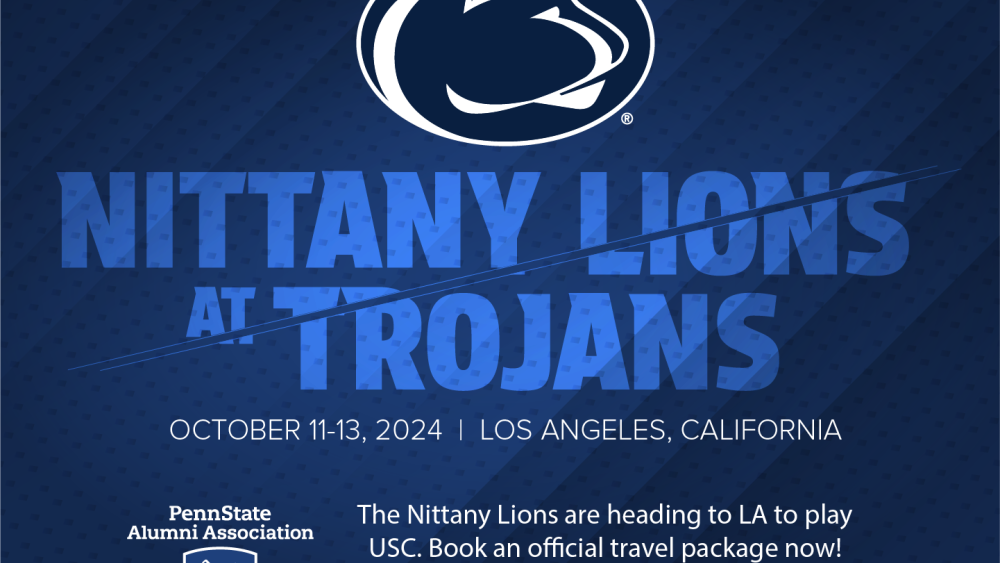 Letterman Adam Taliaferro hosting fan trip for Penn State-USC football ...