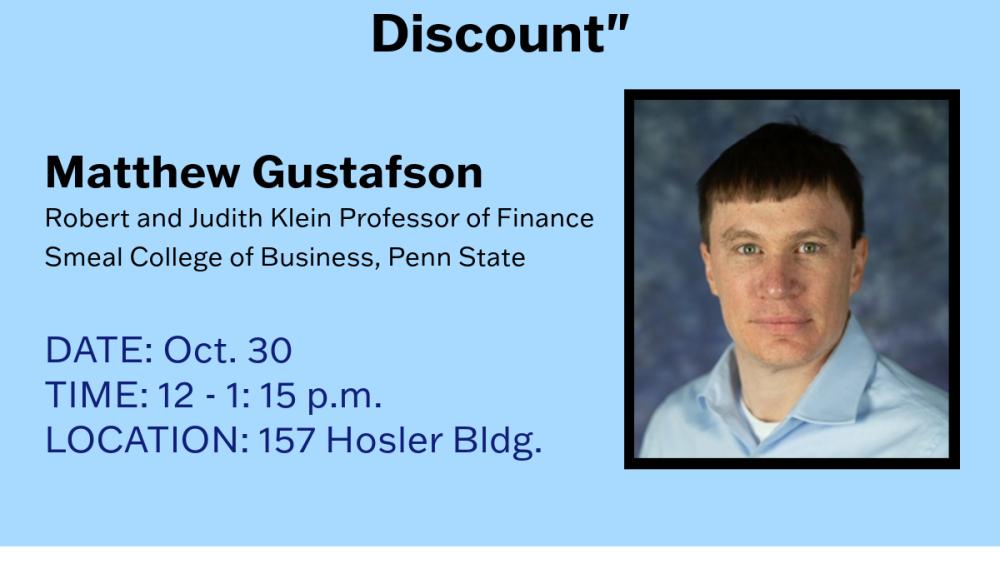 Gustafson to discuss biodiversity protection, land values on Oct. 30 ...