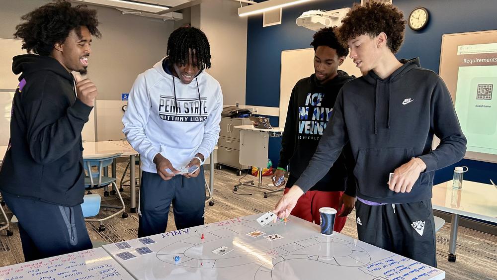 Students use generative AI for creative inspiration, team building ...