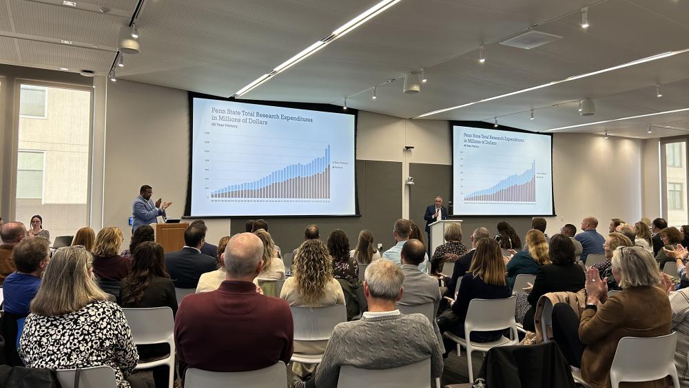 Andrew Read leads conversation with community on research enterprise ...