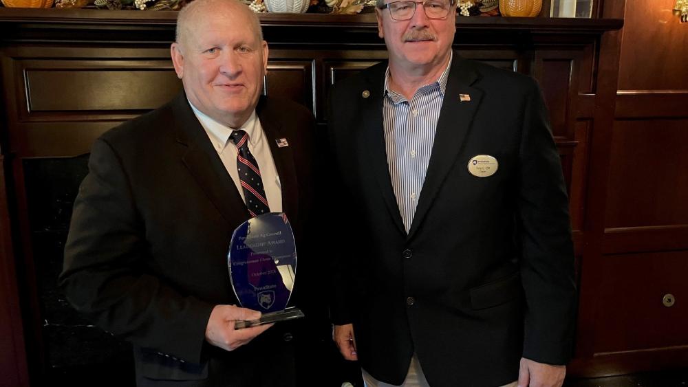 Thompson, Pennsylvania in the Balance among those receiving Ag Council ...