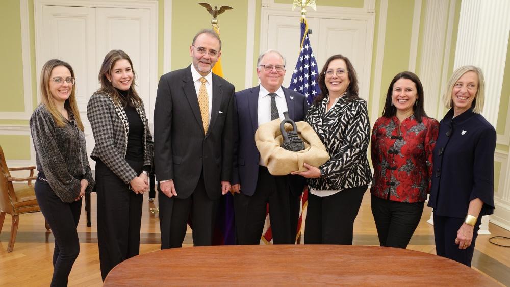 Penn State receives replica of historic ceramic vessel from Ecuador ...