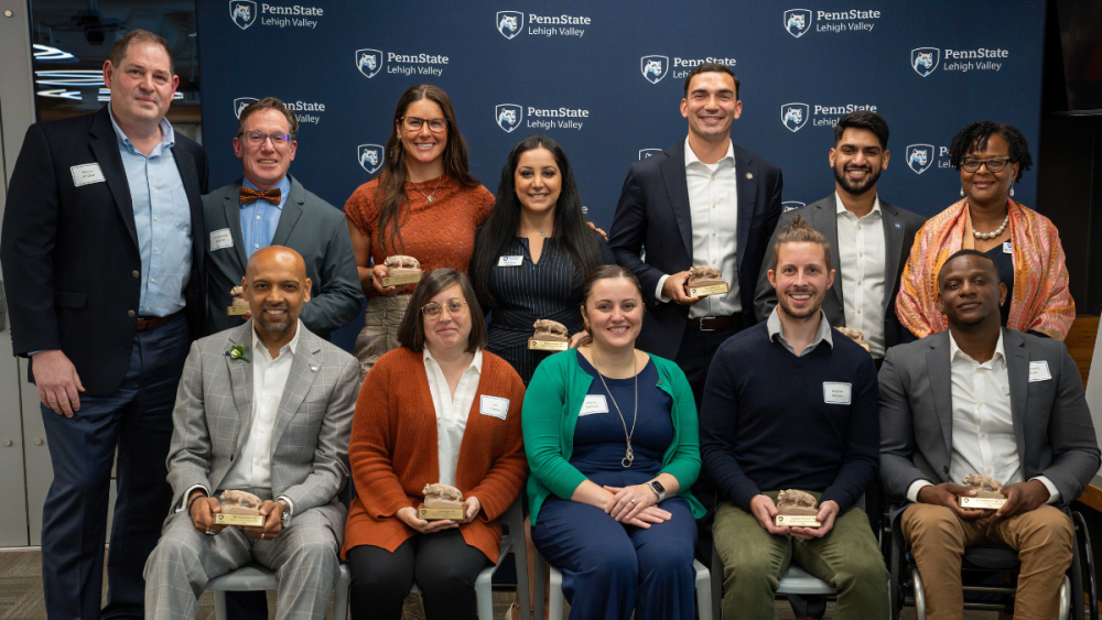 Penn State Lehigh Valley holds inaugural Alumni Achievement Awards ...
