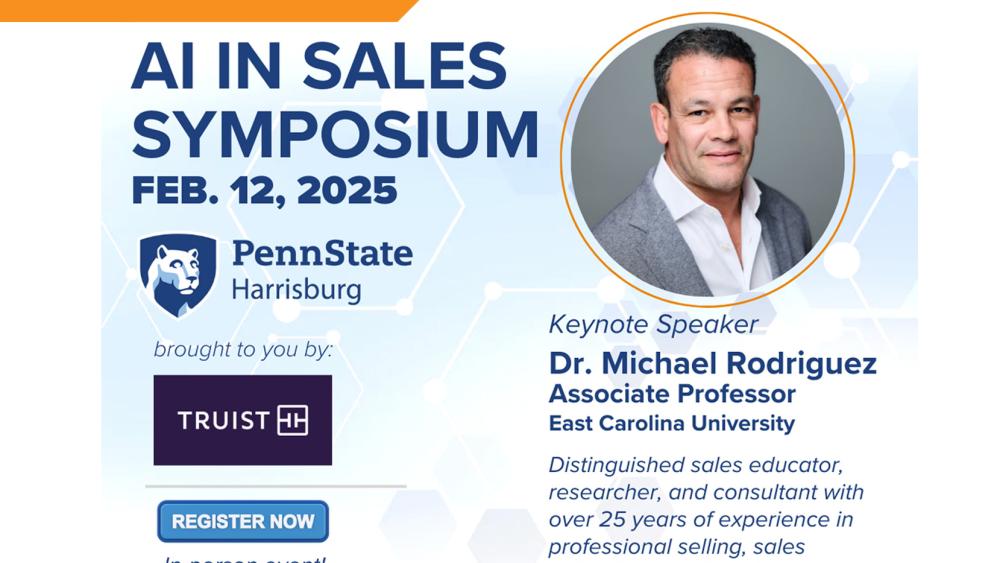 Harrisburg to host AI in Sales Symposium on Feb. 12 | Penn State University