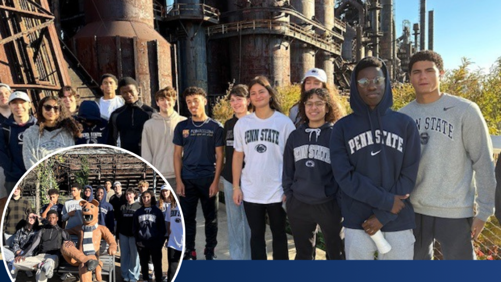 Penn State Lehigh Valley engineering students visit SteelStacks | Penn ...