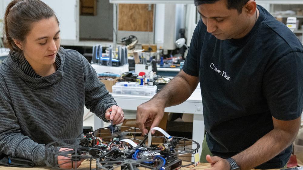 Prize-winning drone system can assist first responders in indoor ...