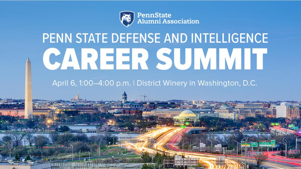 D.C. summit to connect Penn State alumni with defense and intelligence ...