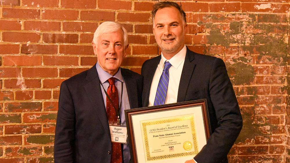 Alumni Association recognized for Penn State Historical Marker program ...