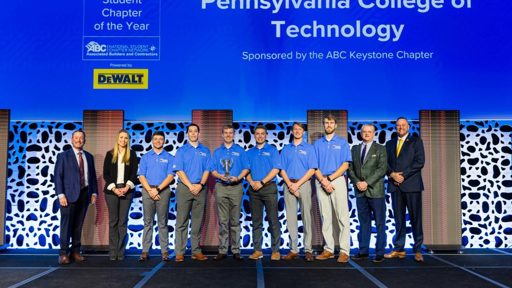 Penn College group named ABC Student Chapter of the Year | Penn State ...