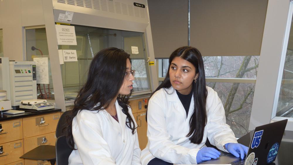 Power of student research: Duo investigates treatment for aggressive ...