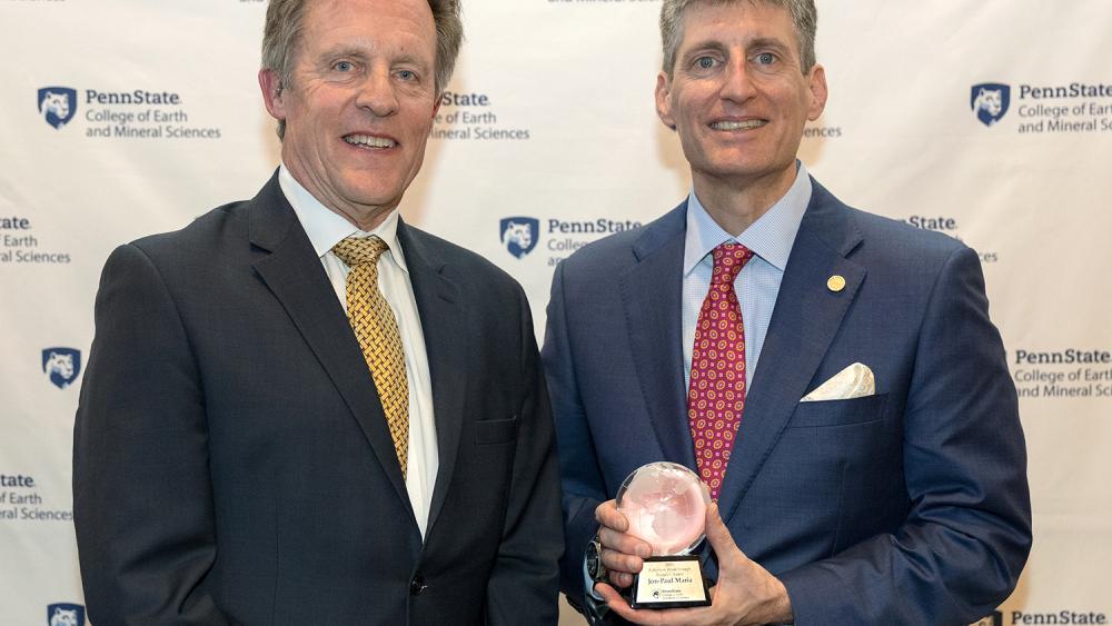 Earth and Mineral Sciences faculty and students honored at college's ...