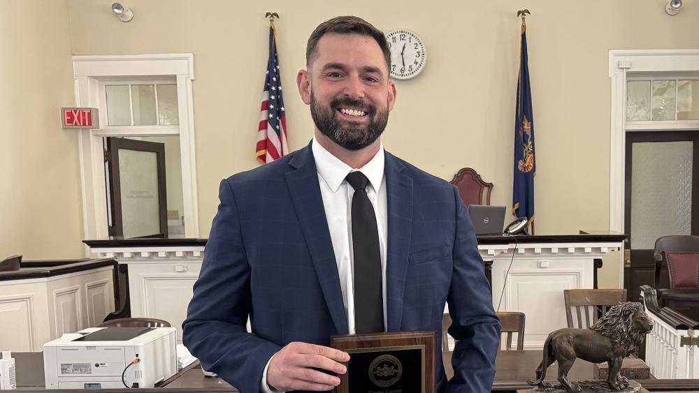 Sgt. Nick Sproveri named Centre County's 2024 Law Enforcement Officer ...