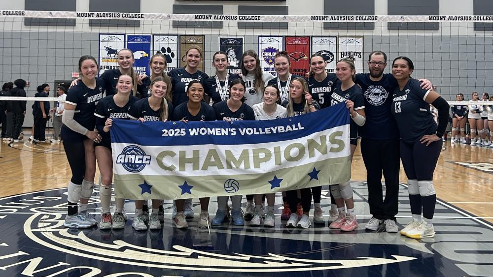 Behrend women’s volleyball team wins AMCC championship | Penn State ...