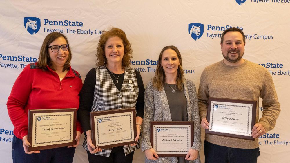 Penn State Fayette honors faculty and staff at annual recognition ...