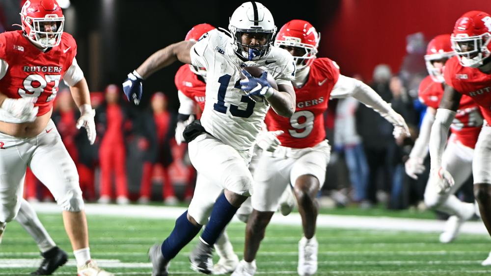 Photo gallery: Lions close regular season strong at Rutgers | Penn ...
