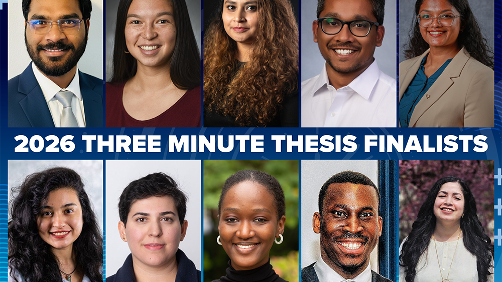 Fox Graduate School names finalists for 2025-26 Three Minute Thesis ...