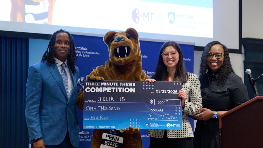 Fox Graduate School names 2025-26 Three Minute Thesis competition ...