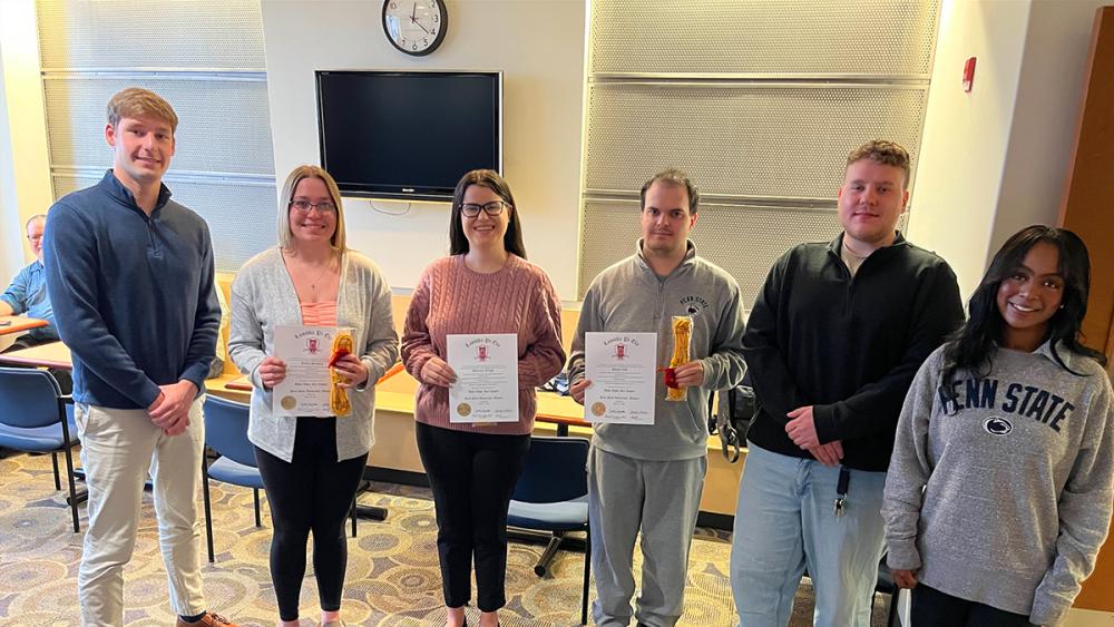 Students inducted into Penn State Altoona’s communications honor ...