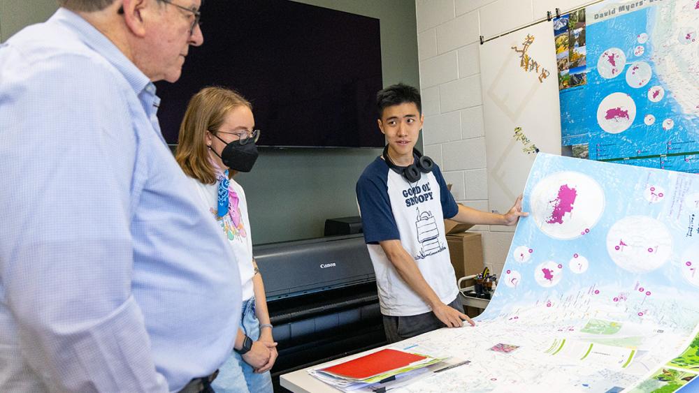 Memorial map reflects Bob Myers’ support for Penn State GeoGraphics Lab ...