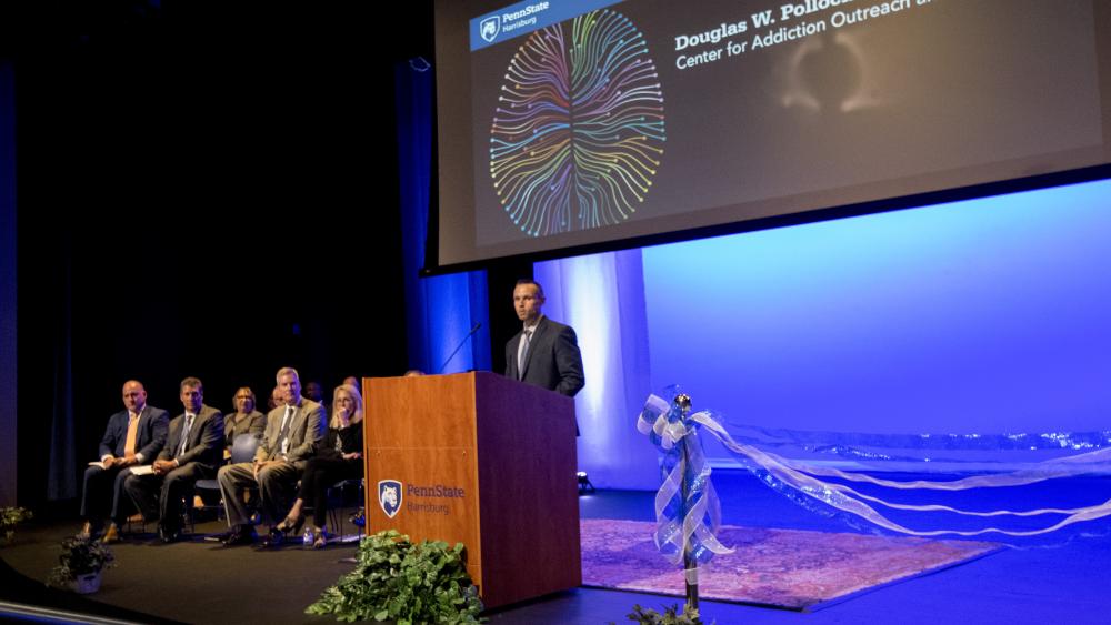 Douglas W. Pollock Center for Addiction Outreach and Research dedicated ...