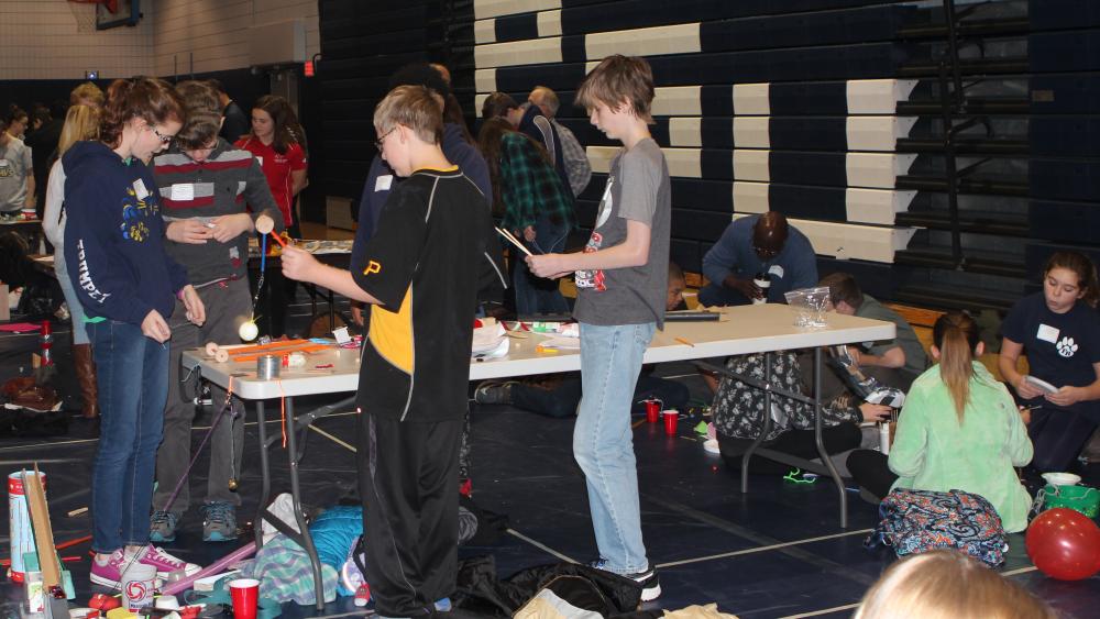 Rube Goldberg competition inspires middle school students' interest in ...