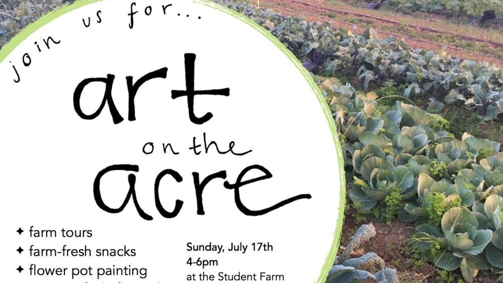 Student farm to host 'Art on the Acre' July 17 | Penn State University