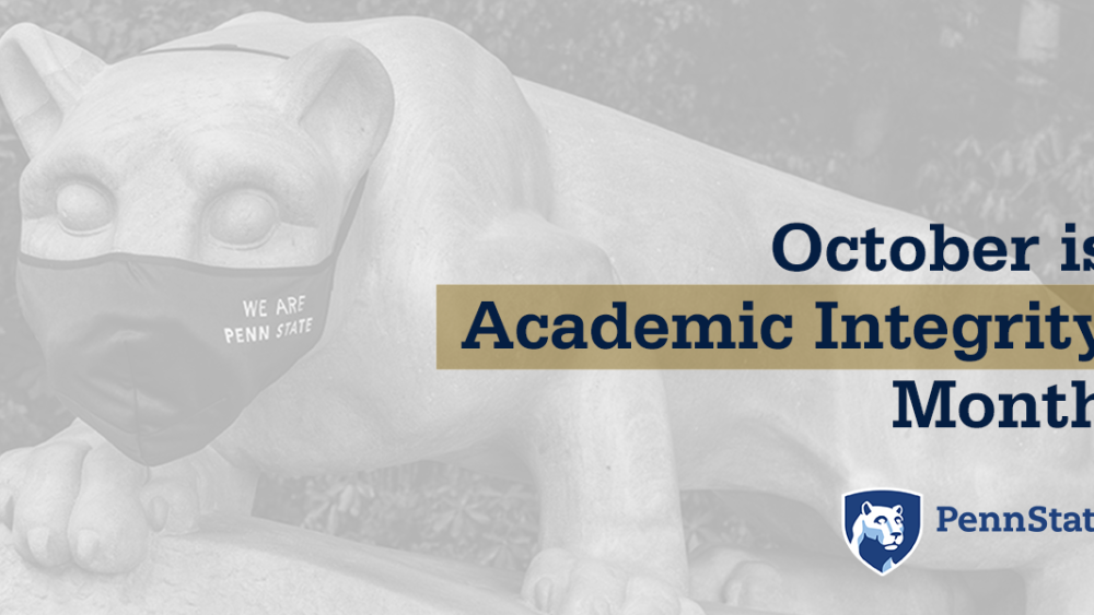 Students encouraged in October to embrace academic integrity all year ...