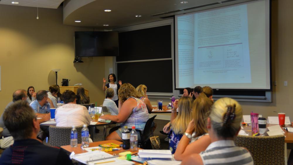 Workshops enable math teachers to hone skills | Penn State University