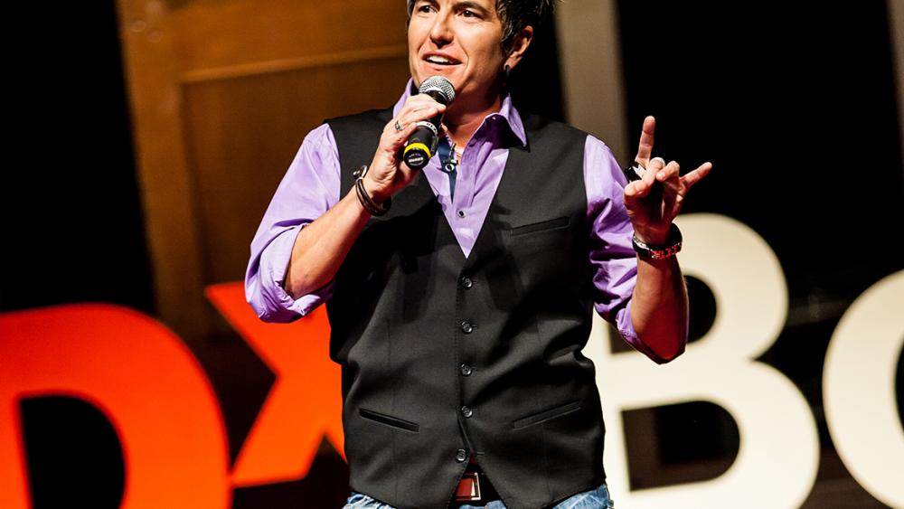 Beckham's lecture, part of the LGBTQA Lecture Series, has been ...