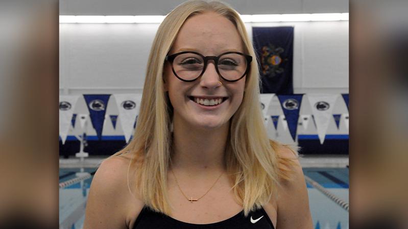 Heisey is AMCC Women’s Swimmer of the Week | Penn State University