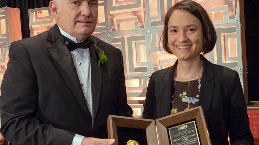 Beese honored for early contributions to materials research at TMS ...