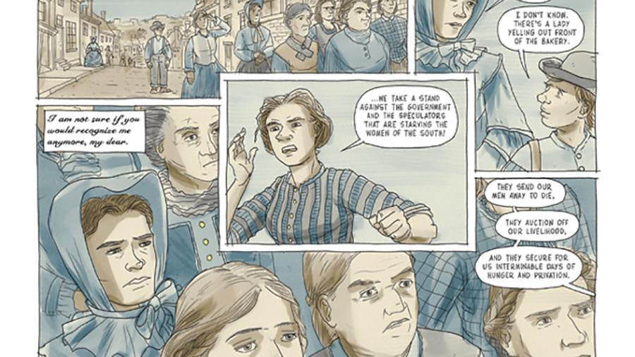 Teacher became the student in creation of graphic novel of the Civil ...