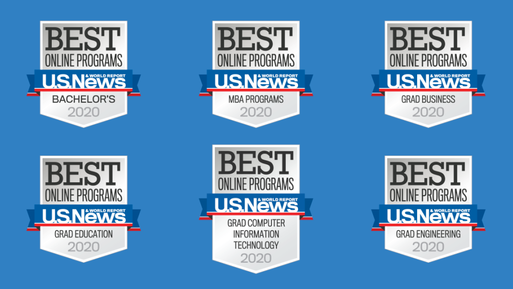 Six top-10 rankings for Penn State in U.S. News’ 2020 Best Online ...