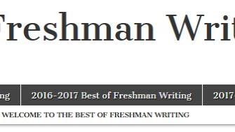 Three Penn State Scranton students published in 'Best of Freshman ...