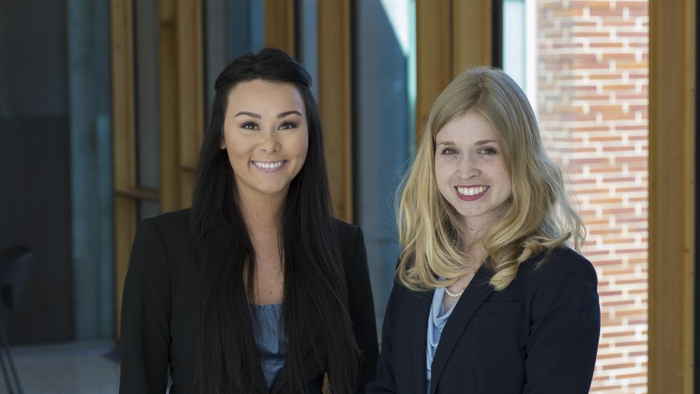 Mari Boyle and Rachel Tunney win 1L Mock Trial Competition | Penn State ...