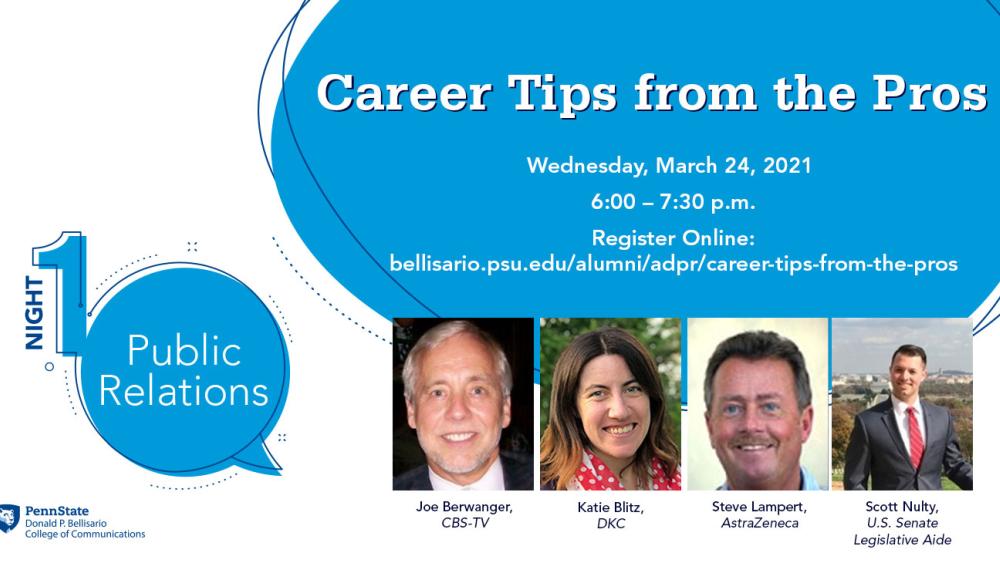 Advertising/public relations alumni drive two-day 'Career Tips' effort ...