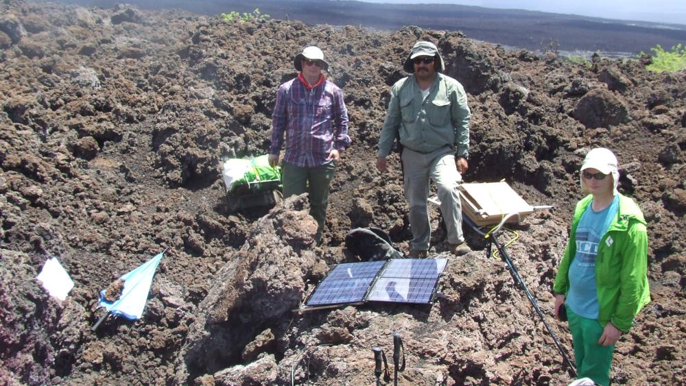 Lead up to volcanic eruption in Galapagos captured in rare detail ...