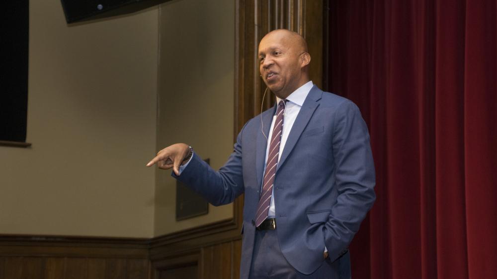 'Hope is your superpower': Bryan Stevenson speaks at Penn State ...