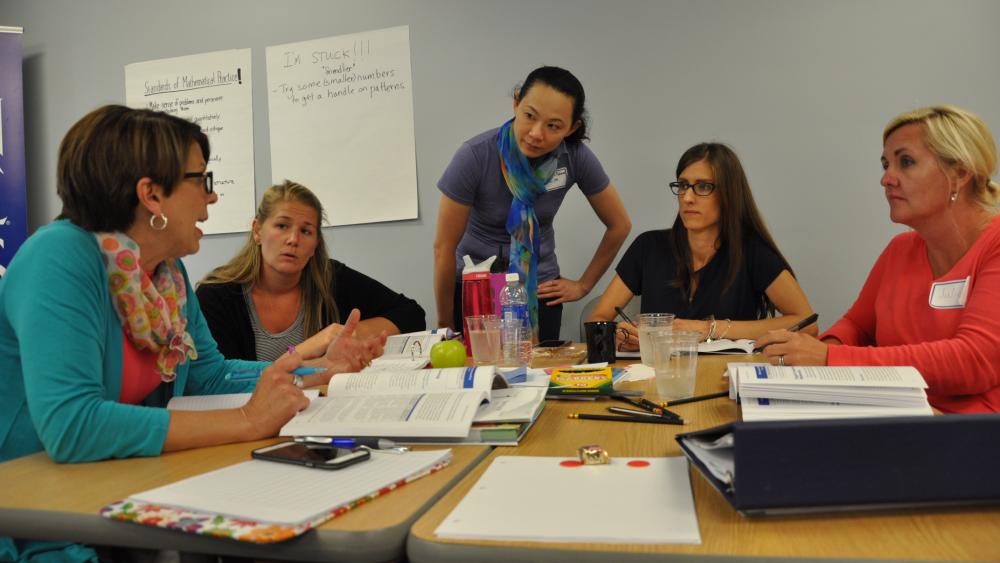 Teachers learn math as a second language at Pa. Mathematics Initiative ...