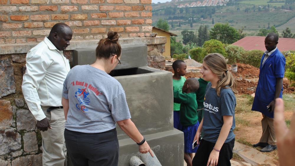 A beautiful partnership: School and children in Rwanda reap benefit ...