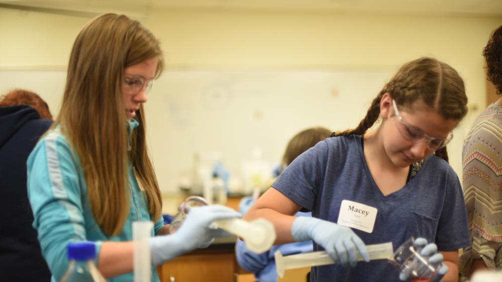 Middle-school girls enjoy slimy science at Penn State Behrend’s Math ...