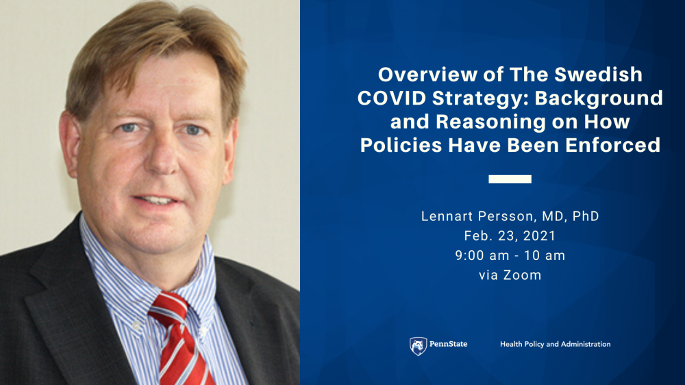 Professor of neurosurgery discusses Sweden's COVID strategy | Penn ...