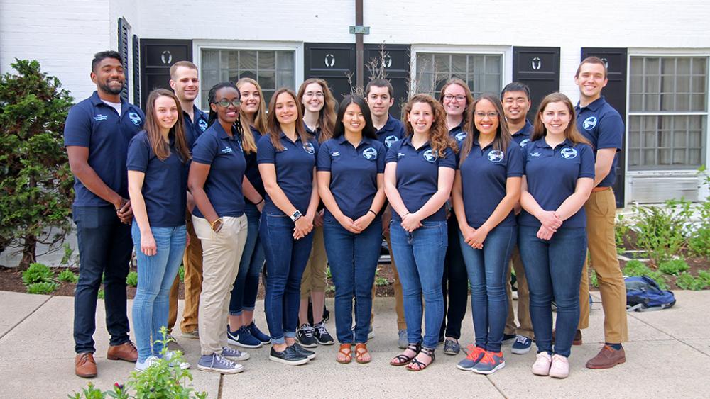 EMS Ambassadors highlight the best of what the college has to offer ...