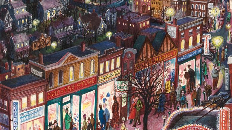 Palmer Museum of Art showcases the exuberant art of Lucille Corcos ...