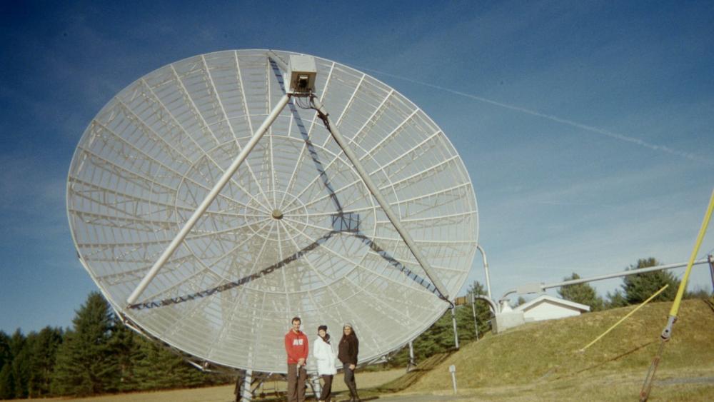 Students use steerable radio telescope to study the universe | Penn ...