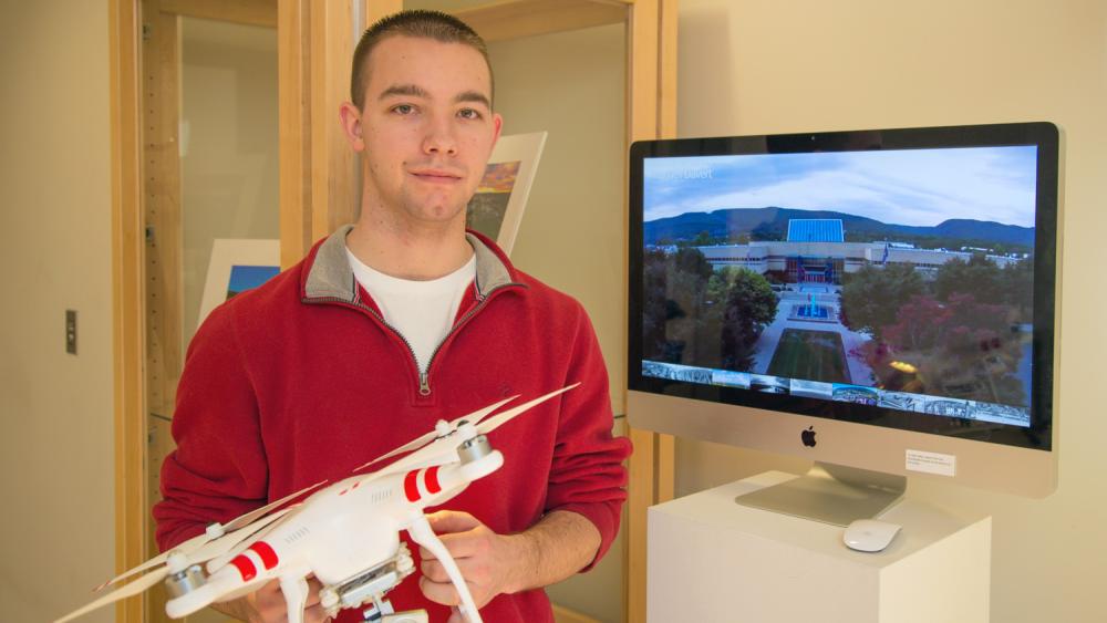 Penn College student’s aerial images on display in gallery lobby | Penn ...