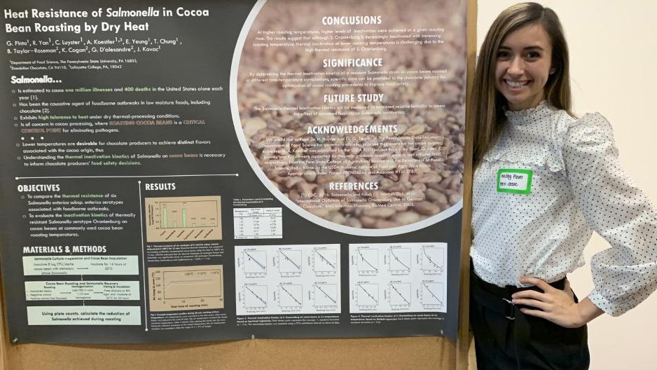 Graduating food-science student parlays undergrad research experience ...